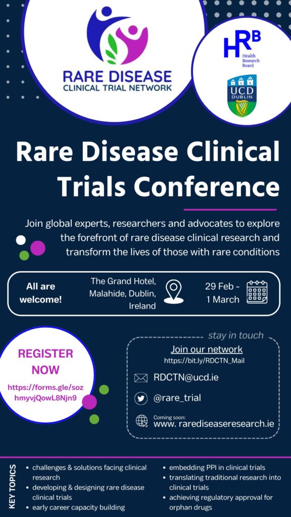 Upcoming Events - Rare Disease Clinical Trial Network